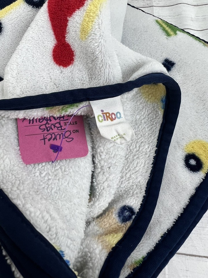 CIRCO Target Plush Baby Blanket Lovey Cars Boats Trucks Helicopter ...