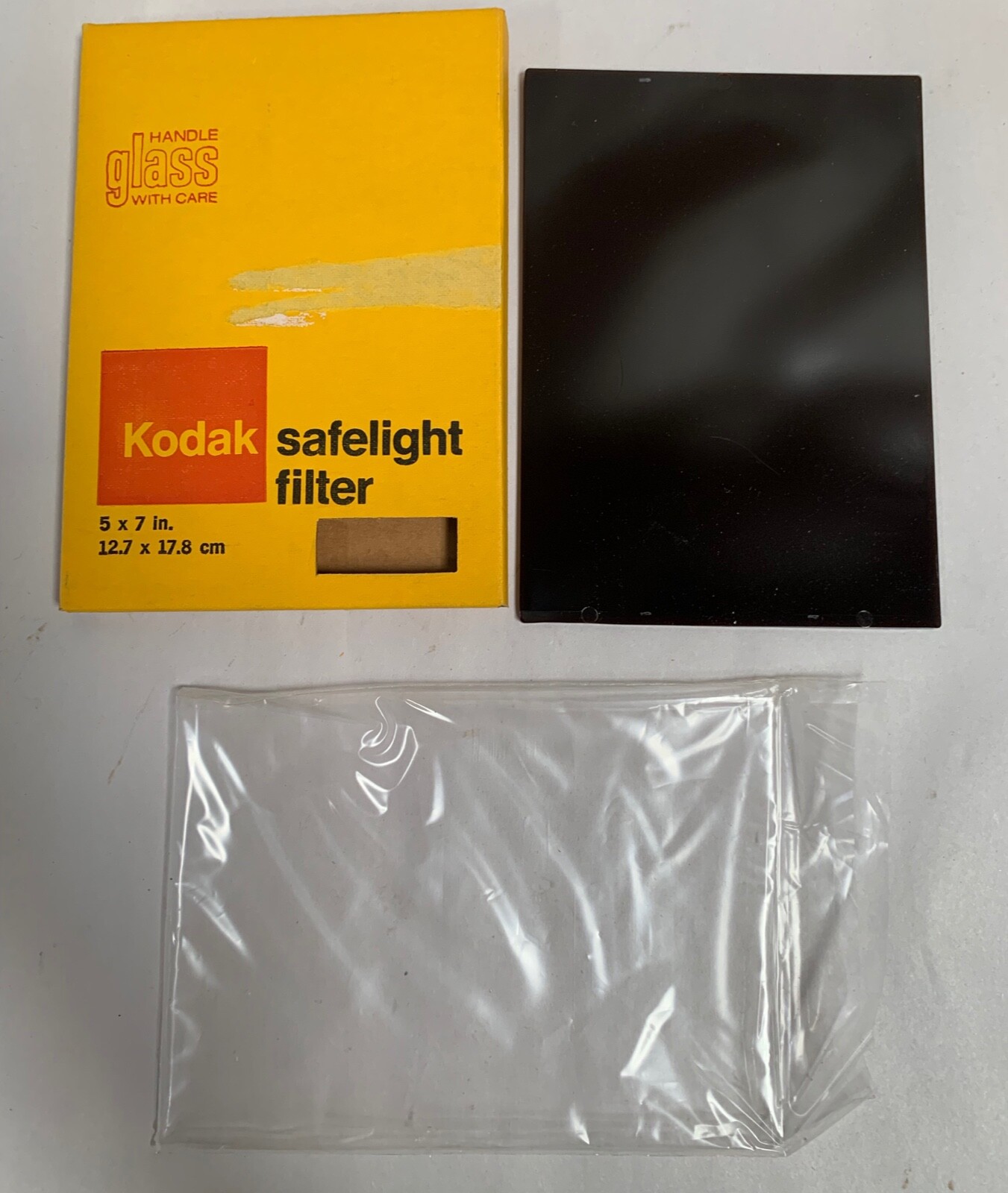Vintage Kodak Darkroom Safelight Filter - 5"x7" - (B5) | eBay
