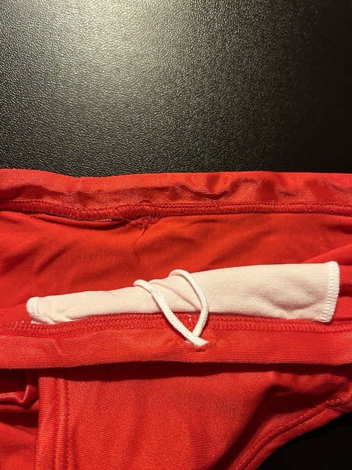 Vintage Speedo Diving Swim Brief, Mens Size 32 Red Drawstring | eBay