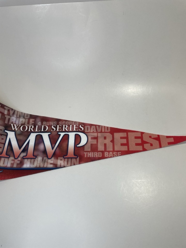 St. Louis Cardinals David Freese 2011 World Series Mvp Pennant | eBay
