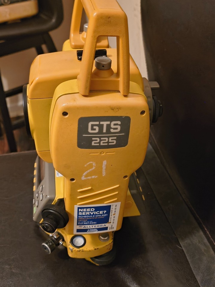 TOPCON GTS-225 TOTAL STATION, SURVEYING, SOKKIA,TRIMBLE, ‏LEICA, NIKON ...