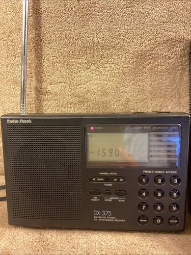 Radio Shack DX-375 AM FM SW Stereo Receiver Cat # 20-212A Shortwave ...