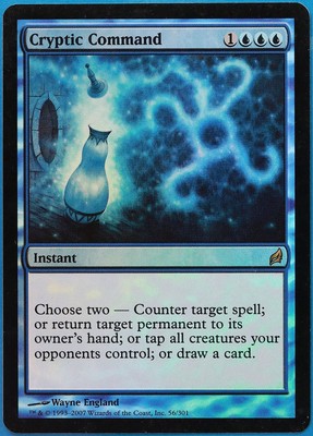 Cryptic Command FOIL Lorwyn PLD Blue Rare MAGIC MTG CARD (ID# 490874 ...
