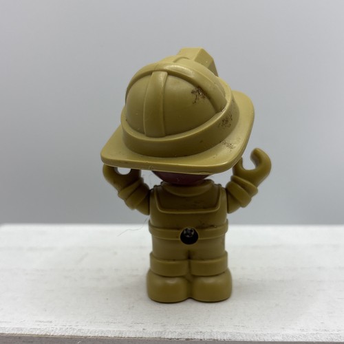 Firefighter Chief number one beige uniform toy figure | eBay