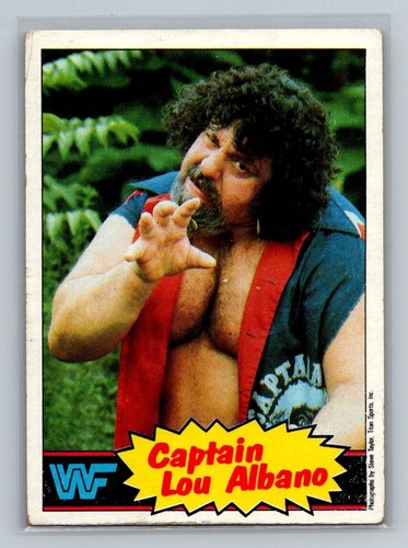 1985 Topps WWF Pro Wrestling Stars #3 Captain Lou Albano | eBay