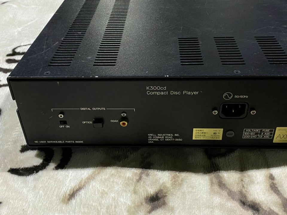 KRELL CD Player K300CD From USA Junk Products With Power Cable O | eBay