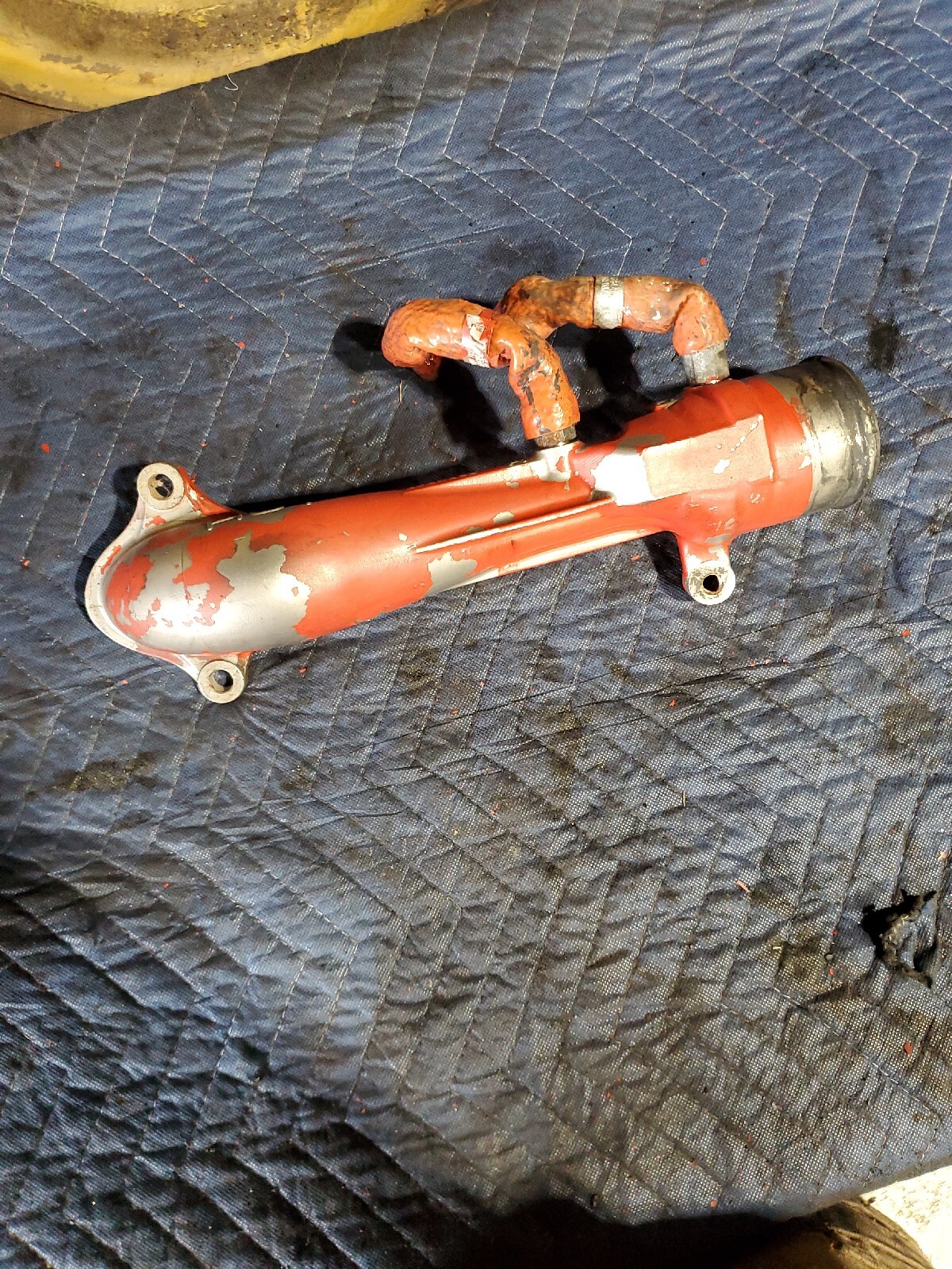 CUMMINS ISX DPF AIR INTAKE CONNECTION EGR MANIFOLD 3684386 ---> 6633 | eBay