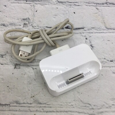 APPLE iPod Dock Charging Station Base Stand Cradle iPhone Connector | eBay