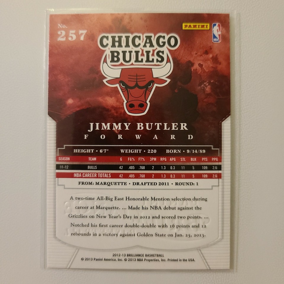 2012 panini brilliance Jimmy Butler Rookie | eBay