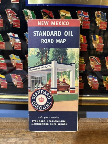 1938 Standard Oil Of Texas Road Map: New Mexico USED | eBay