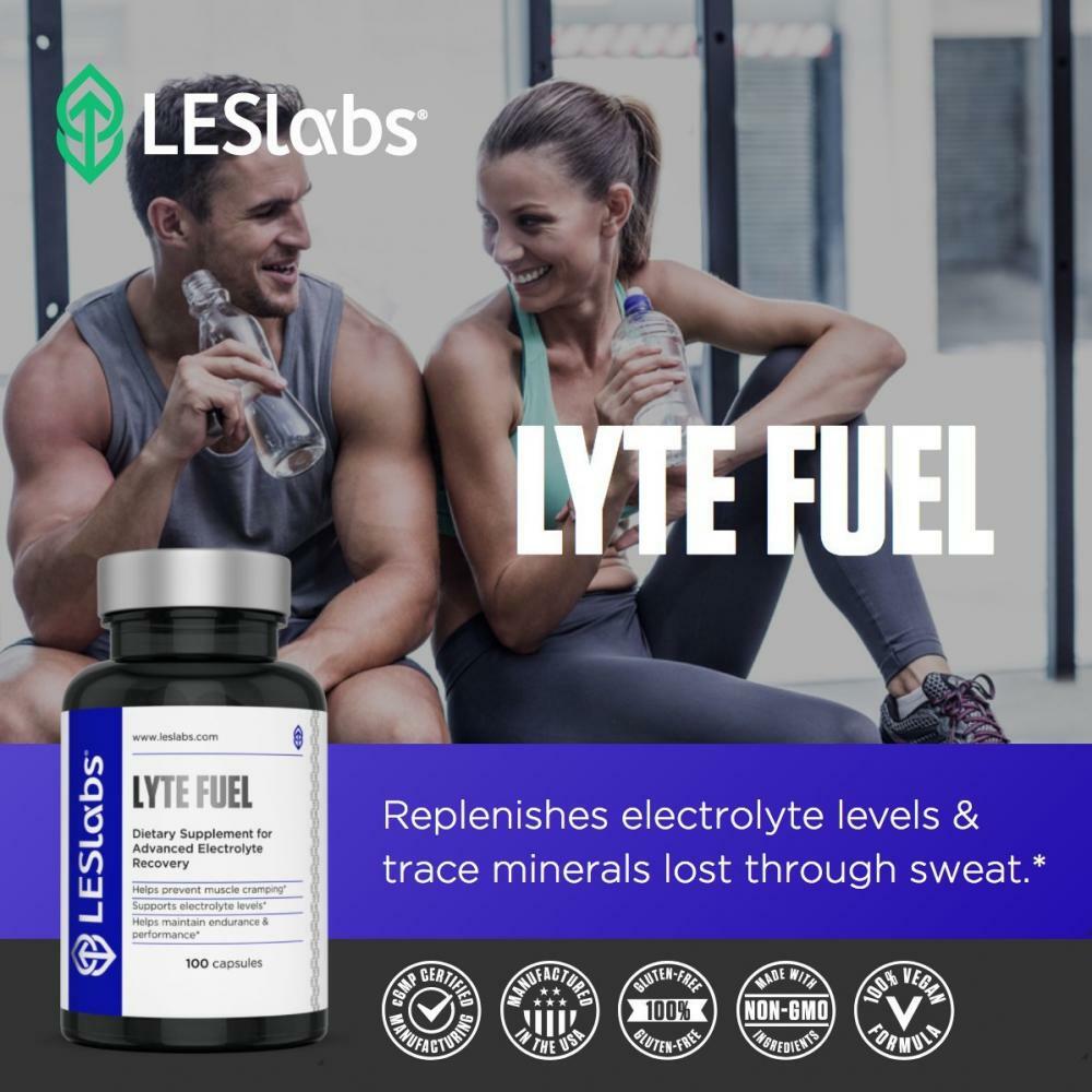 Les Labs Lyte Fuel Electrolyte Replacement Supplement for Active ...