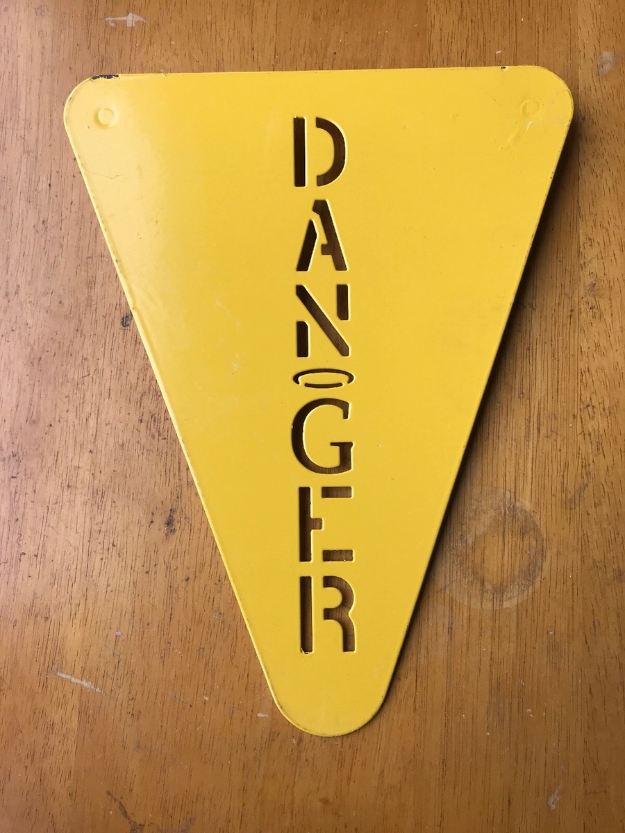 Yellow Danger Mark