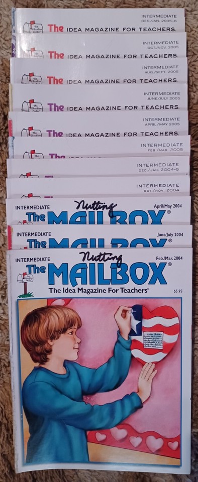 Lot of 59 THE MAILBOX Idea Magazine For Teachers / 1994-2008 / VG | eBay