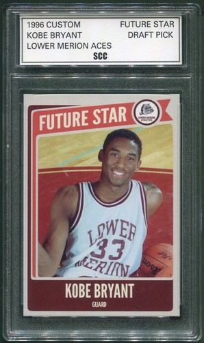 Custom 1996 Kobe Bryant Aces Future Star Draft Pick High School ...