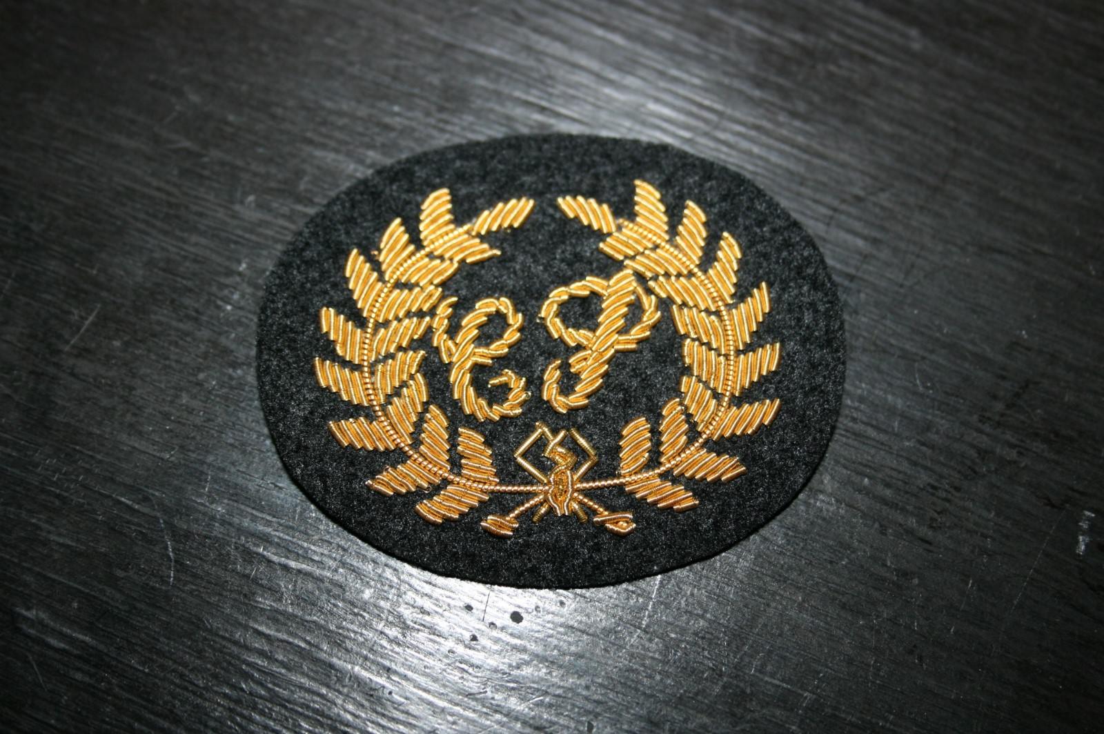 BRITISH ARMY BULLION WIRE CLOSE PROTECTION BODYGUARD DRESS UNIFORM ...