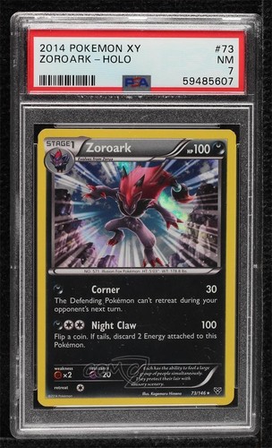 Zoroark Holo Pokémon XY Base Set PSA 7 0zd4 | eBay