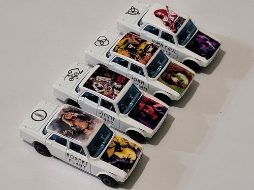 Hot Wheels Rock Band LED ZEPPELIN 1963 ALFA ROMEO GULIA T1Super custom ...