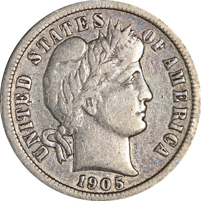 1905-O Barber Dime - Micro 'O' | eBay