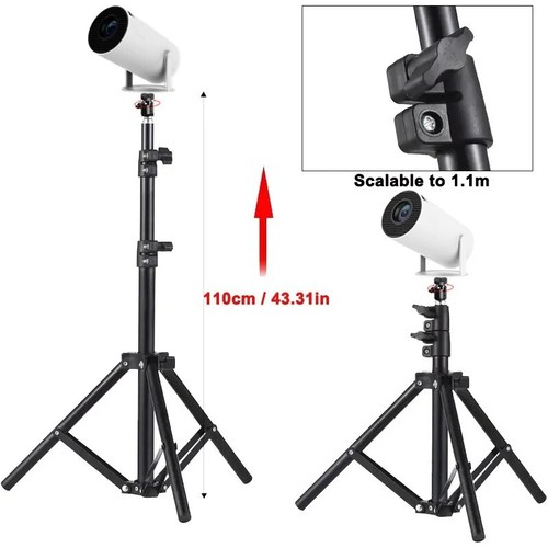 110cm Tripod Stand for Magcubic HY300 Pro/HY320 Mini Projector Mount | eBay