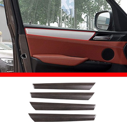 ABS Oak Wood Car Door Panel Molding Trim Cove For BMW X3 F25 X4 F26 ...