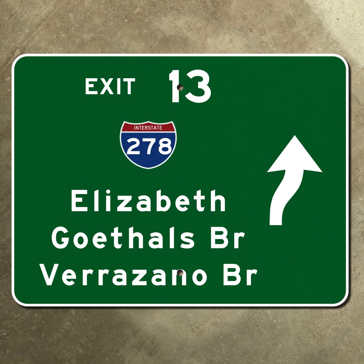 Highway Exit Road Signs