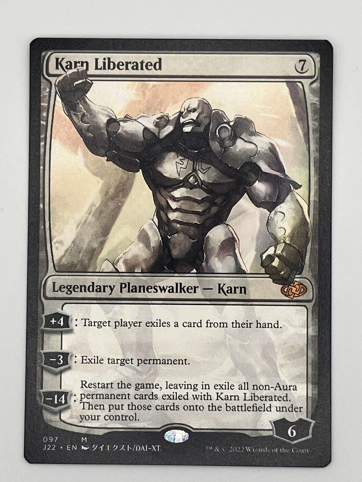 1x Karn Liberated, Anime Alt Art, Jumpstart 2022, Magic MTG NM | eBay