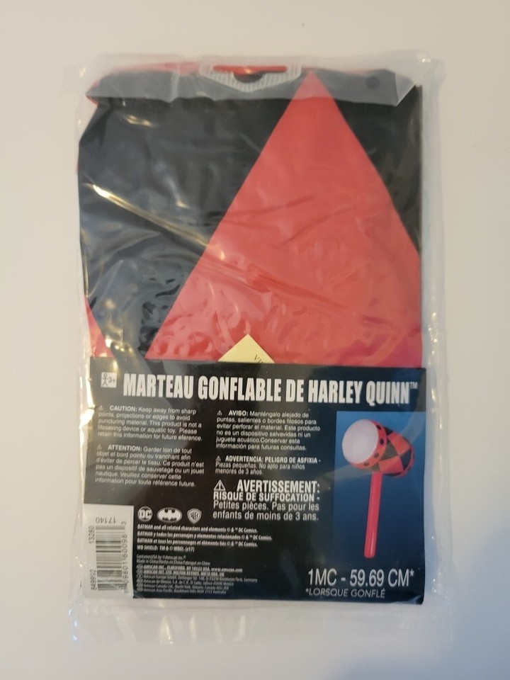 Harley Quinn Inflatable Mallet Toy | eBay