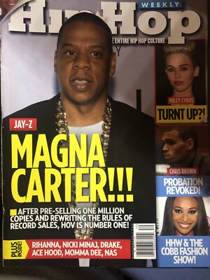 Hip Hop Weekly Magazine Volume 8 Issue 13 Jay-Z Cover | eBay