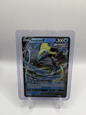 Pokemon Inteleon V - SWSH08: Fusion Strike 078/264 / Ultra Rare | eBay
