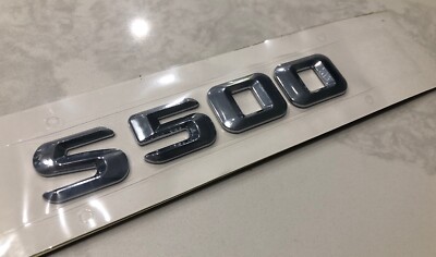 S500 Fits Mercedes Rear Trunk Emblems Logo Badge Letters Numbers Word ...