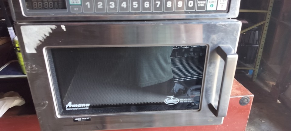 Amana Hdc12a2 Commerical Heavy Duty Stainless Microwave | eBay