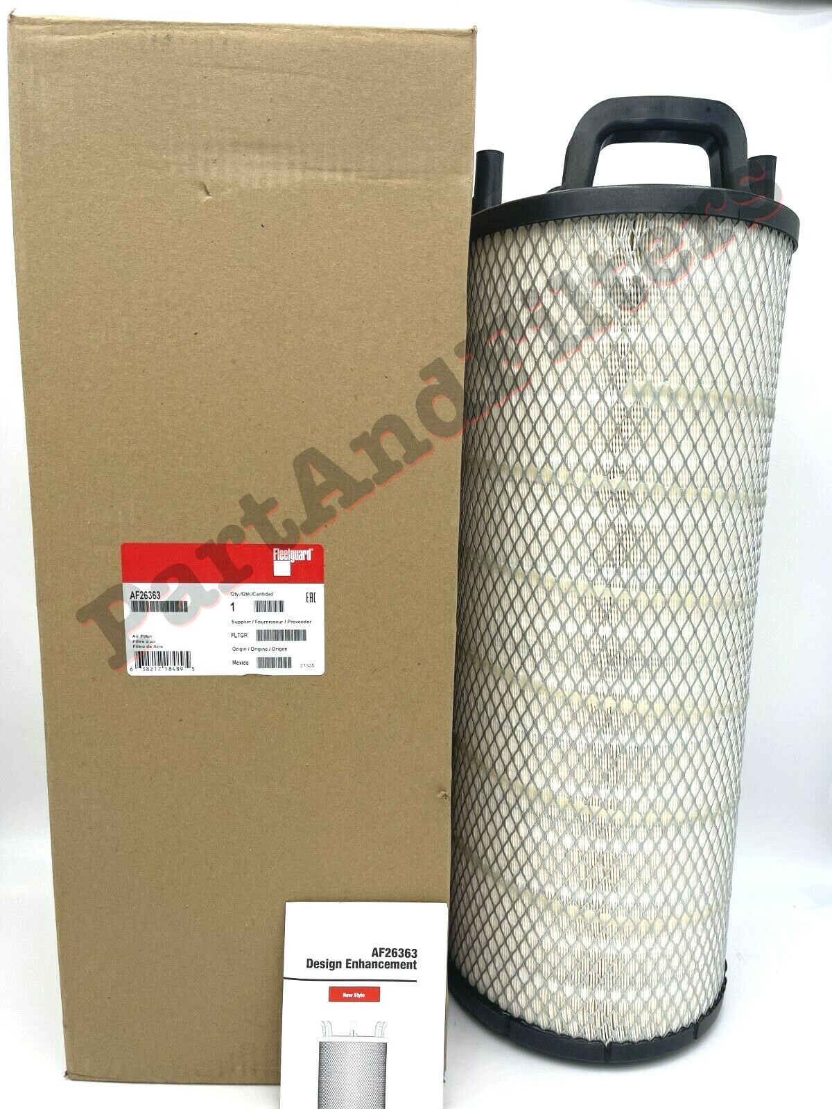 Fleetguard Air Filter AF26363 - Cummins Replacement Part, RS4634 | eBay