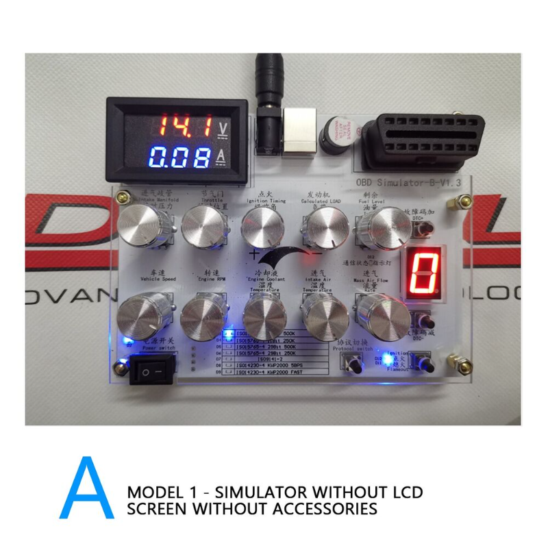 Car ECU Simulator/OBD Simulator/J1939/OBD II/ELM327 Development Test ...