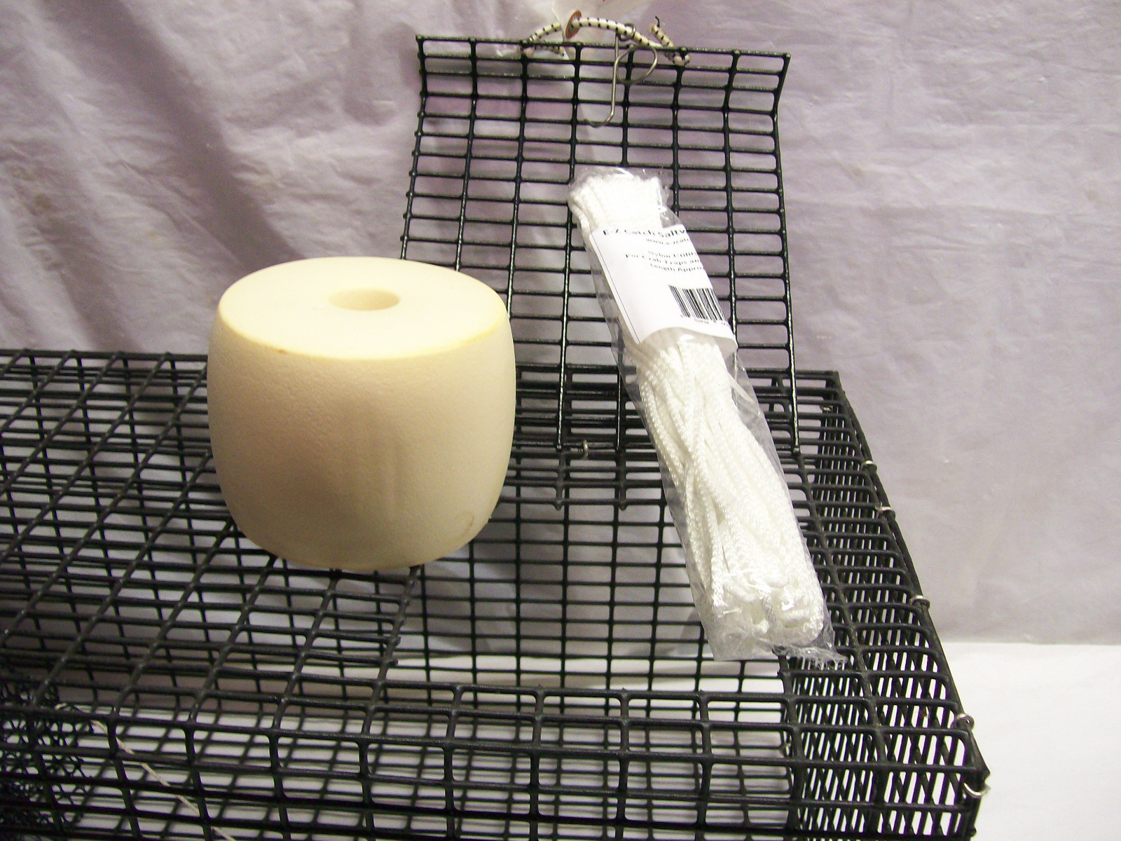 E-Z Catch Custom Commercial Eel Pot, Trap, Buoy & Rope PVC Coated Ready ...