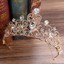 7.3cm Tall 7 Colors Heart Crystal Wedding Bridal Queen Princess Prom ...