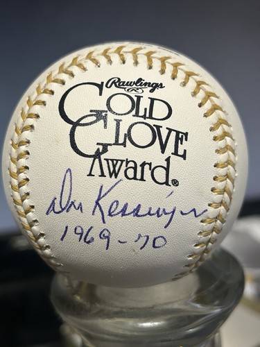 DON KESSINGER SIGNED GOLD GLOVE AWARD BASEBALL CHICAGO CUBS AUTO | eBay