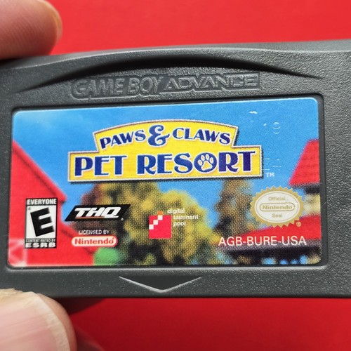 GBA Paws & Claws: Pet Resort Nintendo Game Boy Advance Animals Dogs ...
