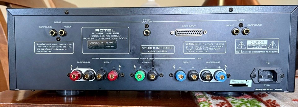 Rotel Power Amplifier RB-985 MKII | eBay