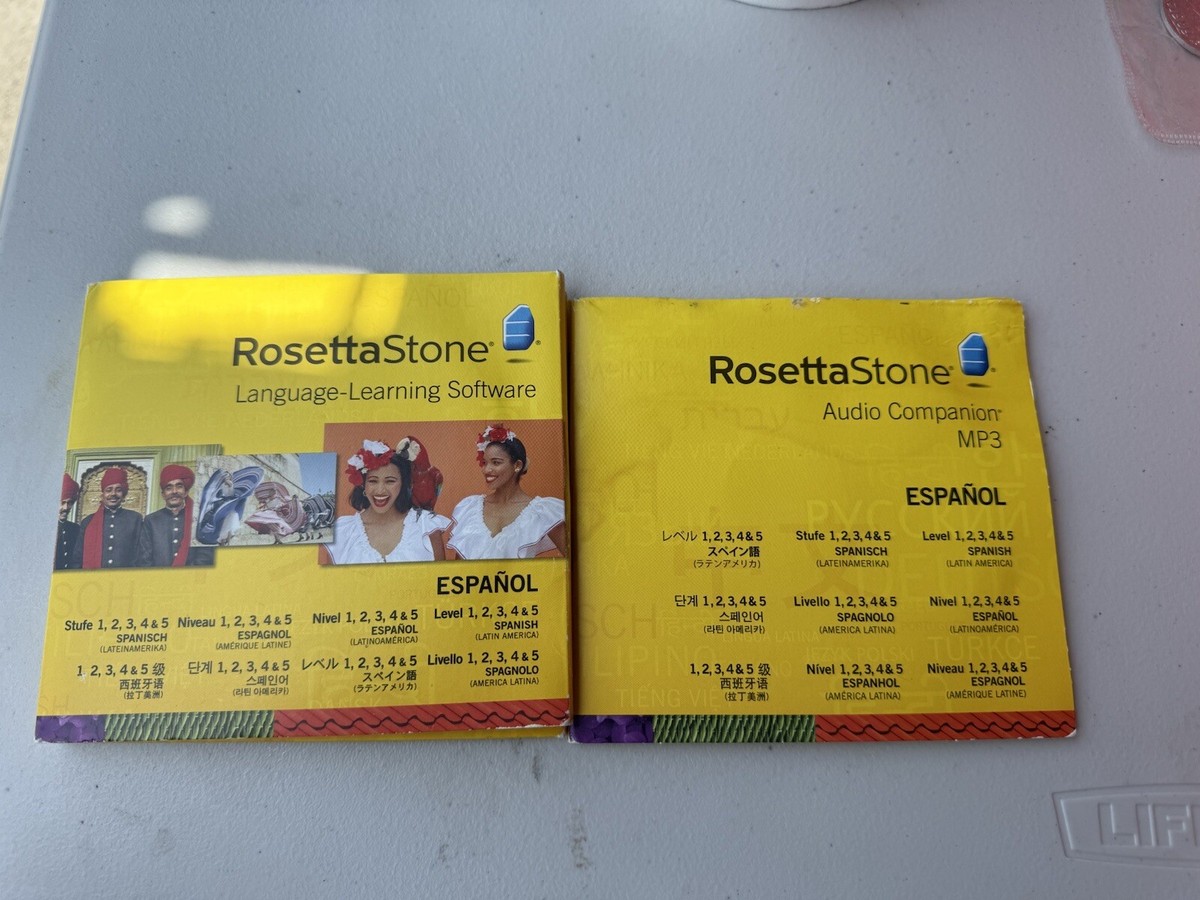 Rosetta Stone Spanish Levels 1 5 Discovering Rosetta Stone: My