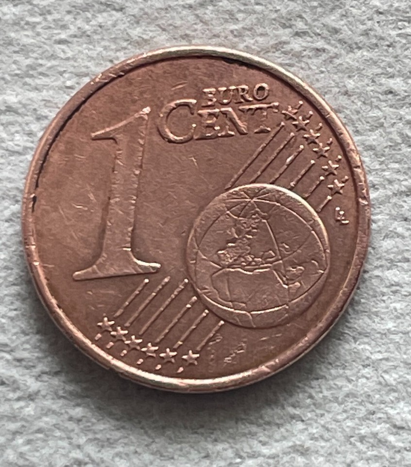 Rare 1 Euro Cent France Coin, 1999 | eBay