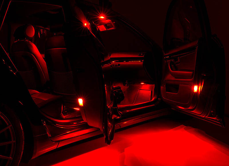 Red Led Interior Lights