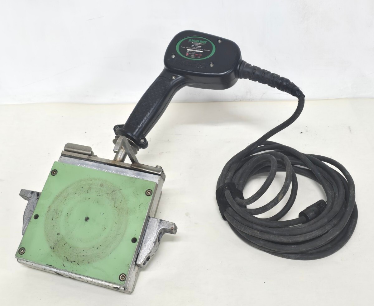 McElroy Pitbull 14 1"-4" Pipe Fusion Machine 120V Facer Heater ...