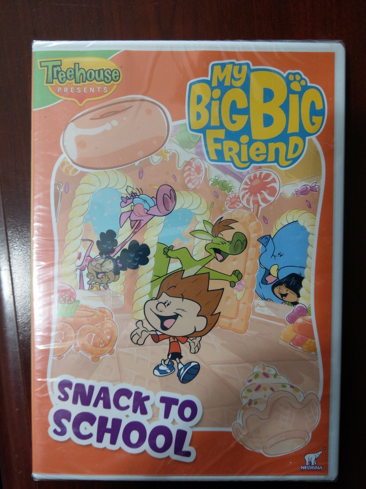 NEW Treehouse Presents My Big Big Friend Snack to School DVD Includes 5 ...