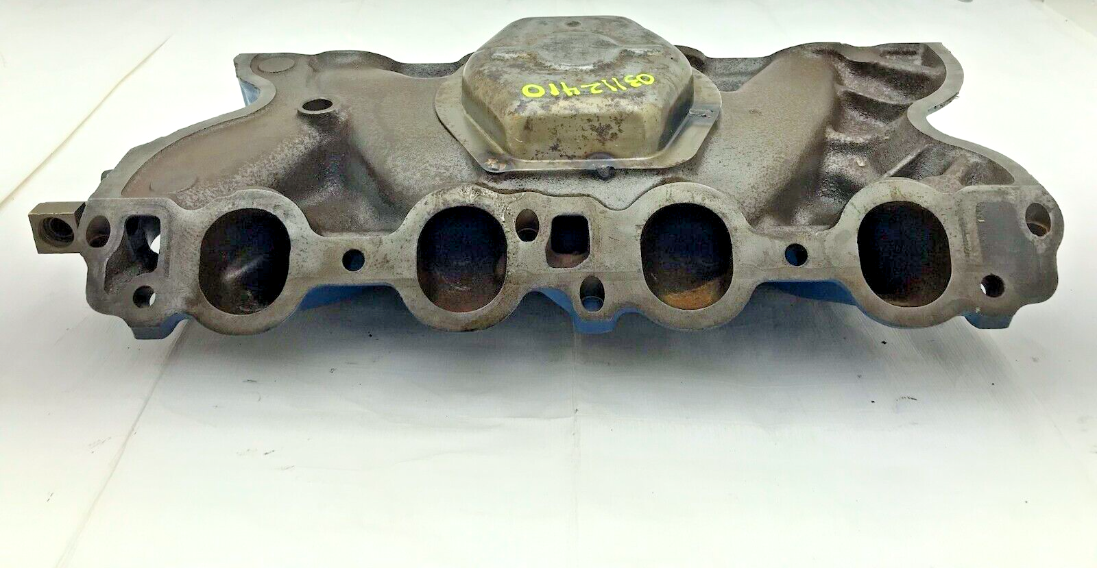 1971 Mustang 429 Cobra Jet Intake Manifold Under Hood CJ 4V Big Block ...