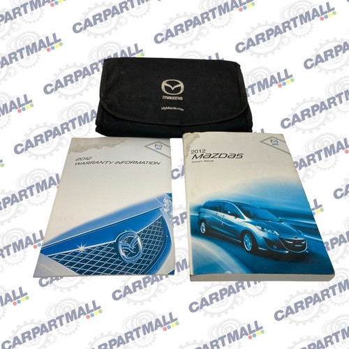 2012 12 Mazda5 Mazda 5 Hatchback Owners Manual Guide Warranty ...