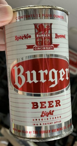 Burger Beer Flat Top Beer Can Steel ! Drinking Cup USBC 46-22 ...