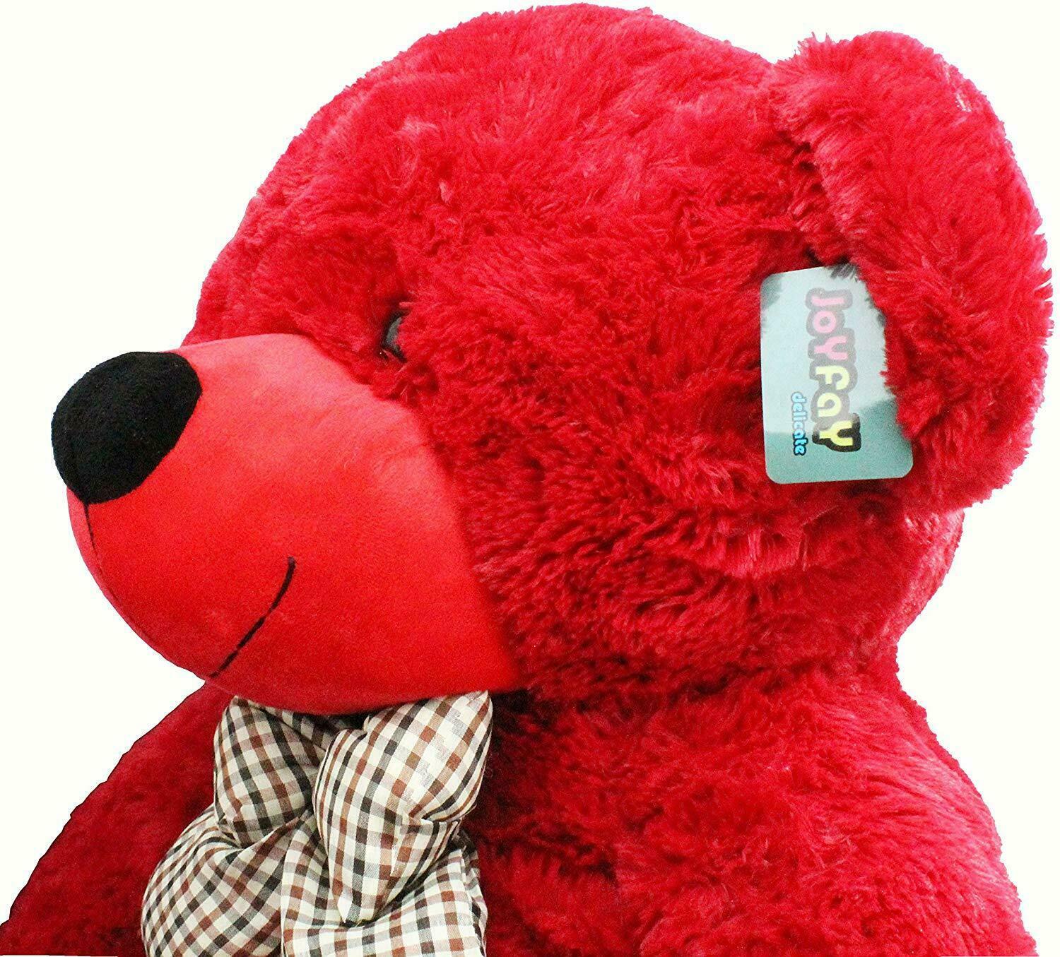 Joyfay 63in 160cm Red Giant Teddy Bear Plush Toy Birthday Valentine ...