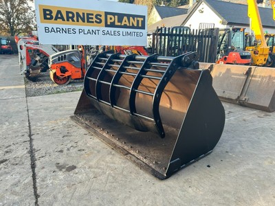 * JCB Q-FIT Heavy duty Waste handling grab Telehandler bucket * loadall ...