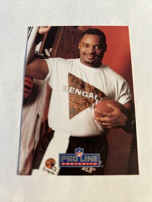 1991 NFL Pro Line Portraits Ickey Woods Cincinnati Bengals #174 NM-MINT ...