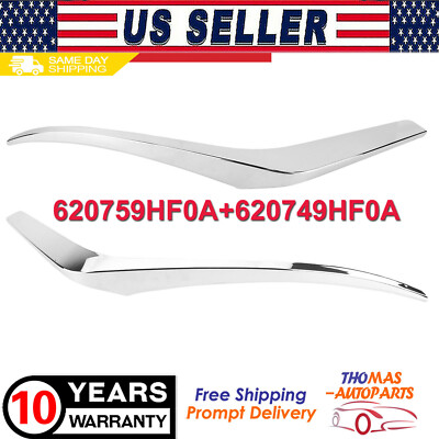 New Left ＆ Right Grille Trim Fits For Nissan Altima 2023 620759HF0A ...
